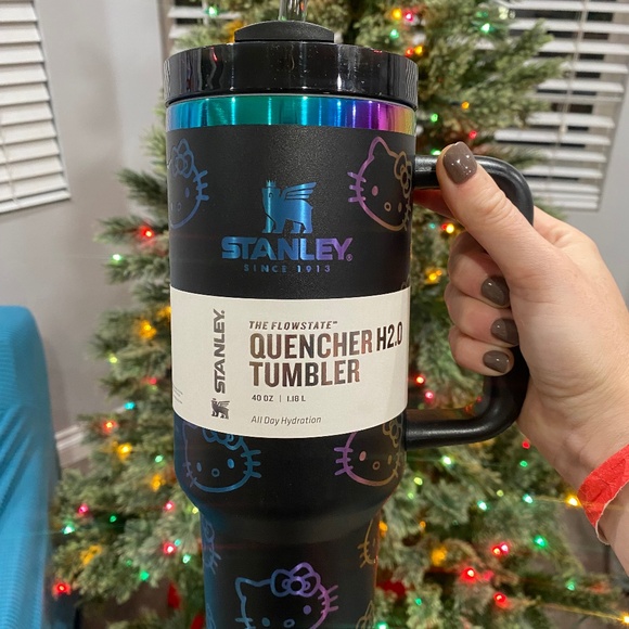 Stanley | Kitchen | Hello Kitty Stanley Tumbler 4 Oz Black Chroma ...